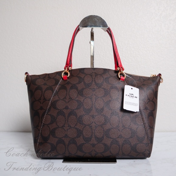 Coach | Bags | Nwt Coach Prairie Satchel In Signature Canvas | Poshmark